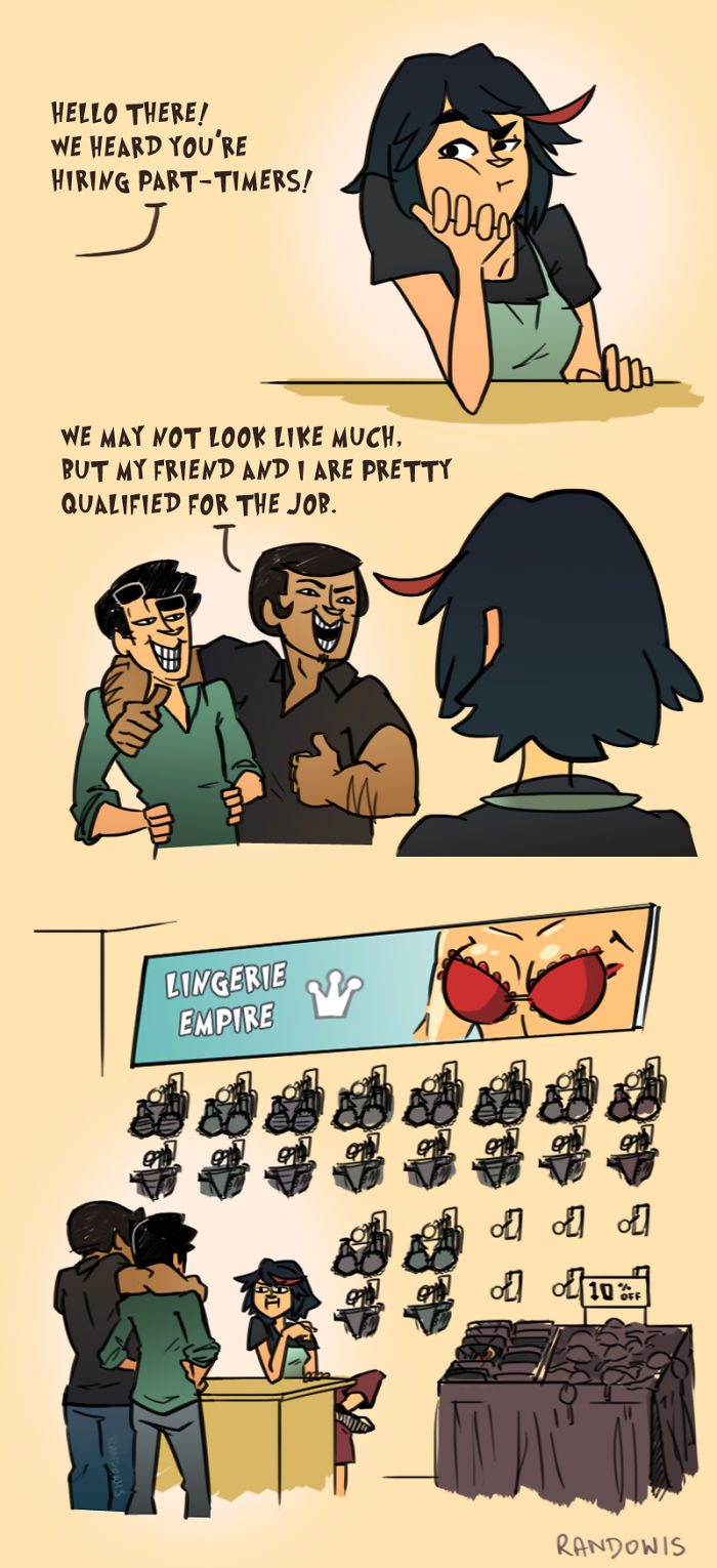 The socially awkward artist portrays strange situations and depictions ...