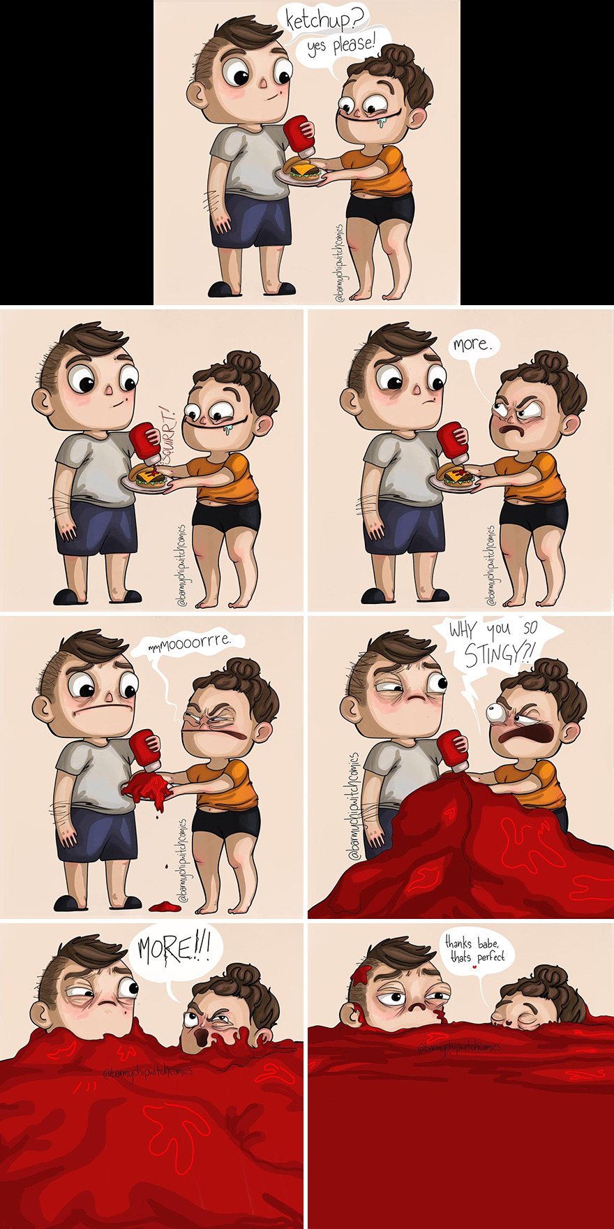 30 Hilariously Sweet Comics With A Fun Twist By An Artist