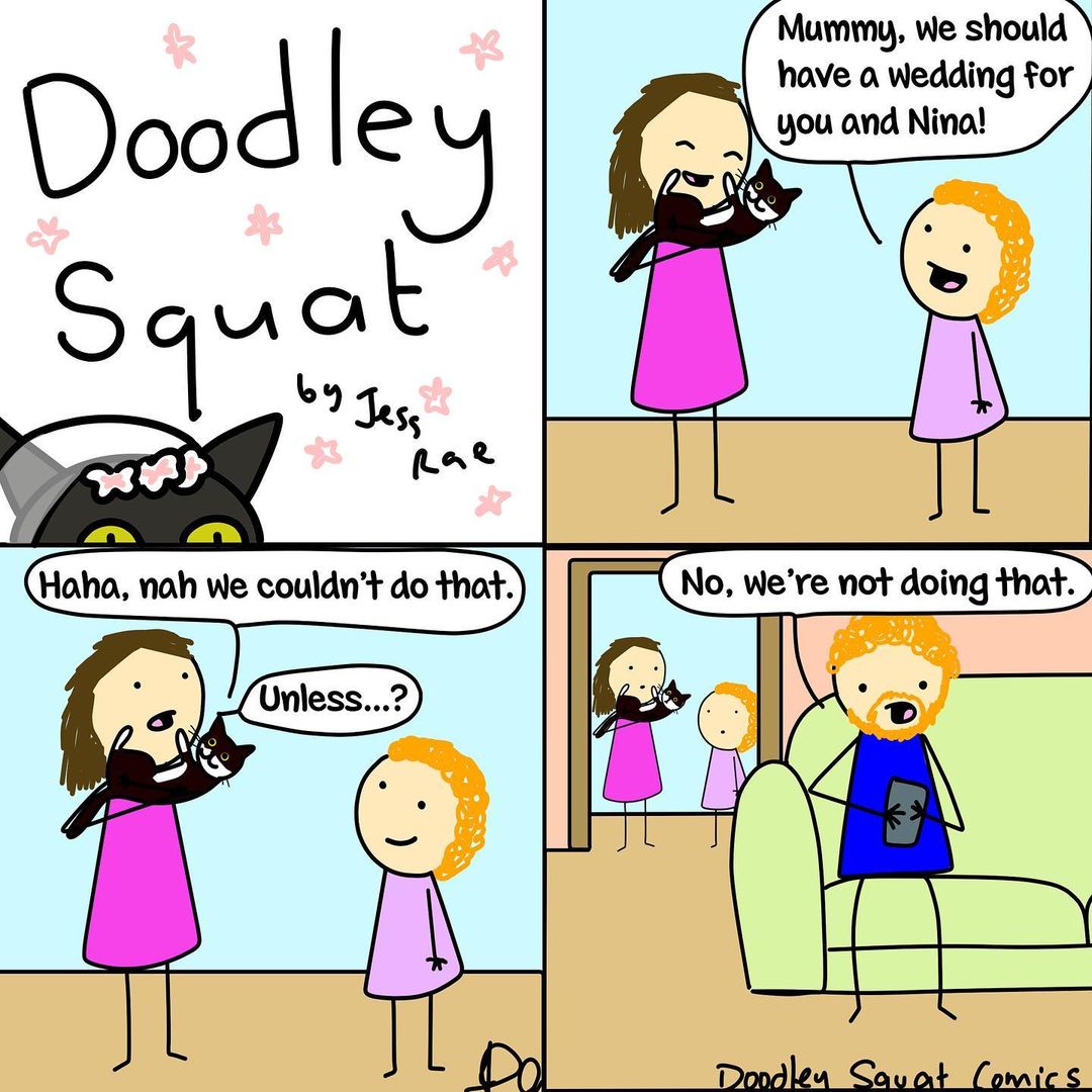 Artist Jessica Rae Creates 30 Hilarious Comics About Women's Everyday Lives