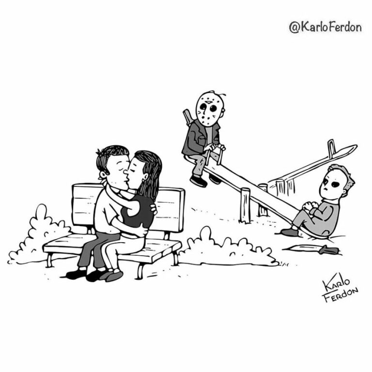 30 Hilarious Minimalist Comics Without Dialogue By Carlo Ferdon