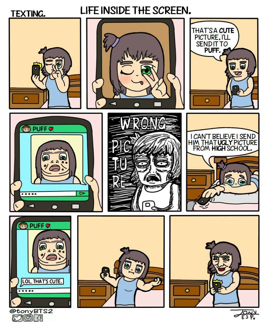 30 Hilarious Comics With Weird And Twisted Endings By Tony Esp
