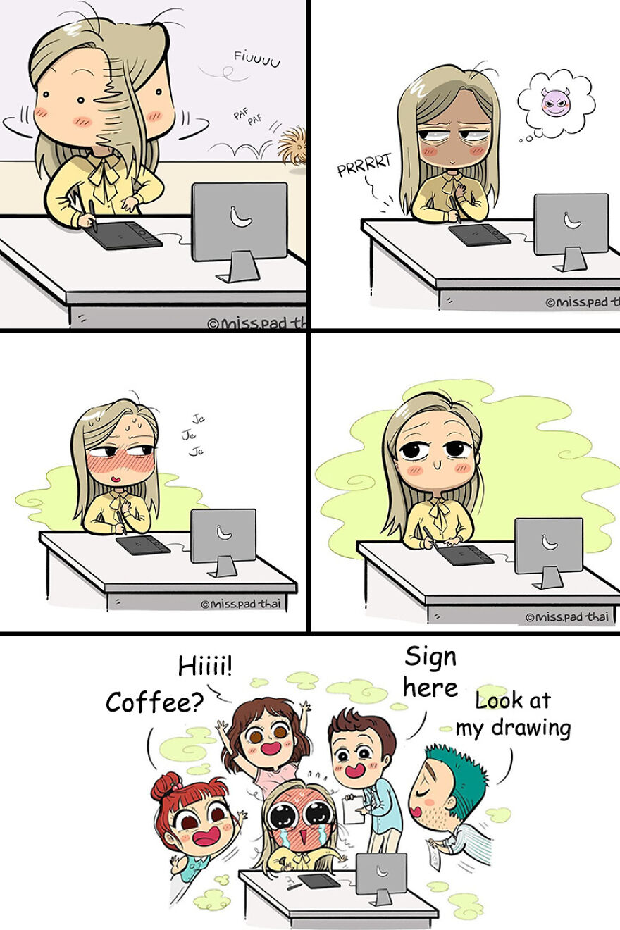 30 Funny And Relatable Comics About Everyday Interactions By Esther ...