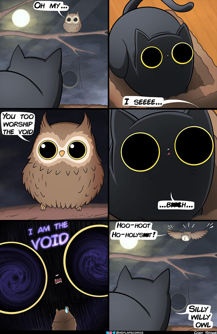 Artist Makes Funny Comics With Unexpected Endings And A Pinch Of Dark ...