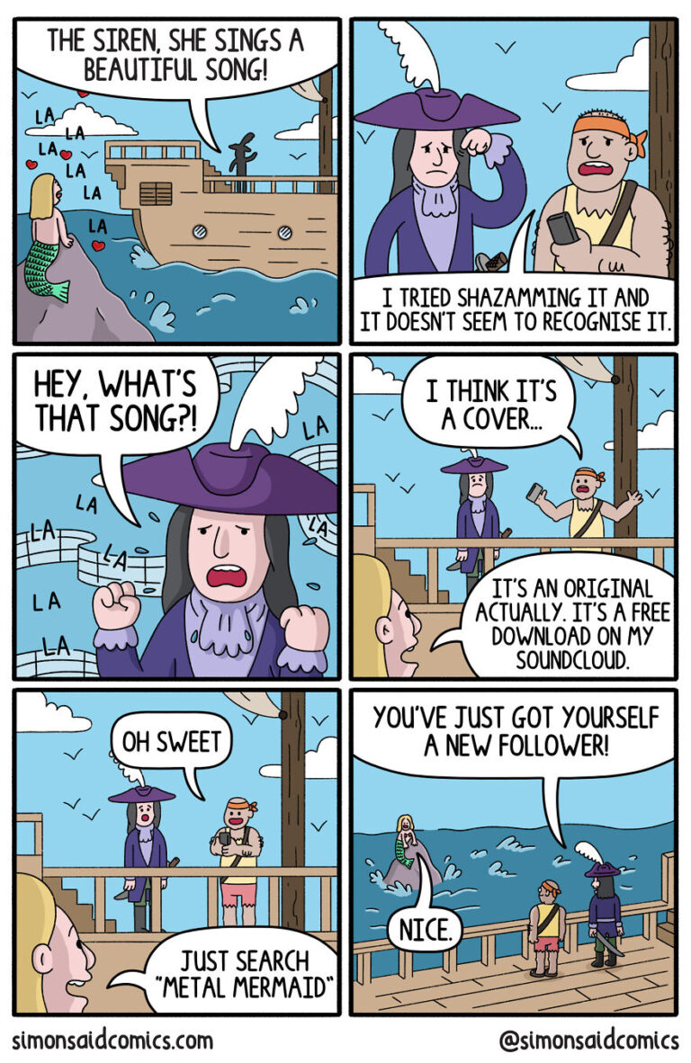 30 Funny Comics With Unexpected, Sometimes Dark Endings By Simon ...