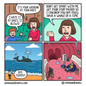 30 Funny Comics With Unexpected, Sometimes Dark Endings By Simon ...