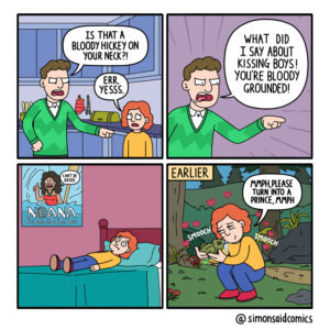 30 Funny Comics With Unexpected, Sometimes Dark Endings By Simon ...