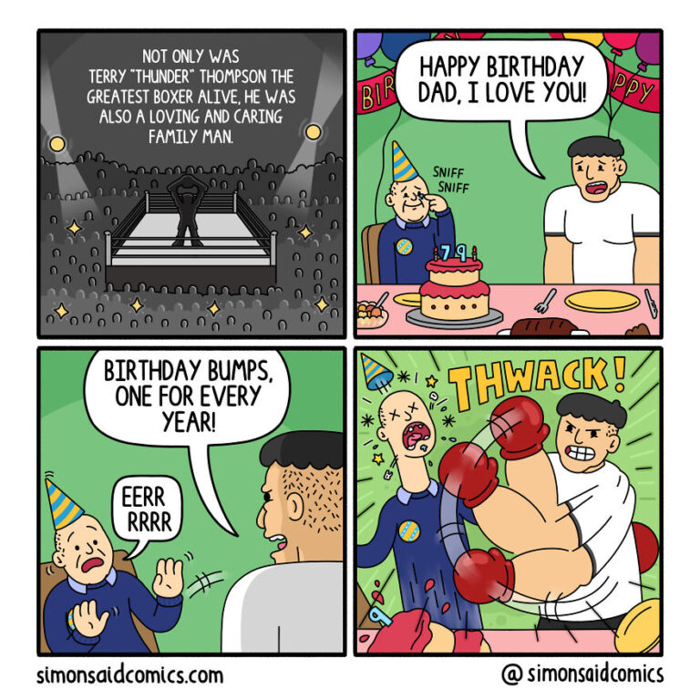30 Funny Comics With Unexpected, Sometimes Dark Endings By Simon ...